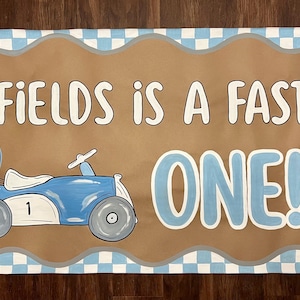 Custom, Hand-painted Party Banners | Fast One Party Banner - Etsy