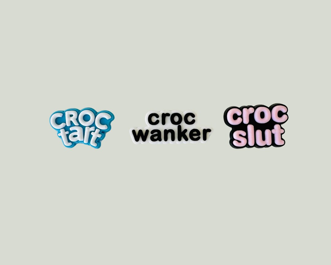 Rude Offensive Croc Charms, Funny Croc Charms, Cute Charms for Shoes ...