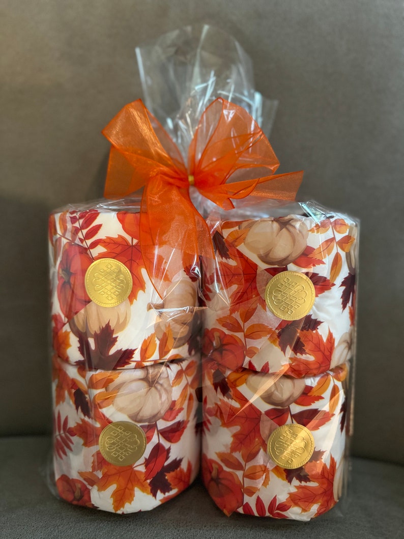 Fall Bathroom Toilet Tissue Gift Set - Etsy