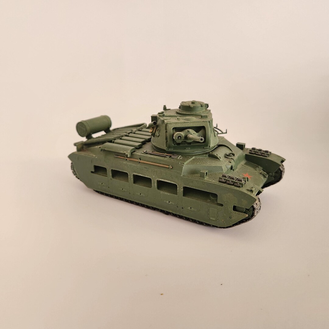 1/35 Scale, British/soviet Tank. Red Army 'matilda 2' Hand Finished ...