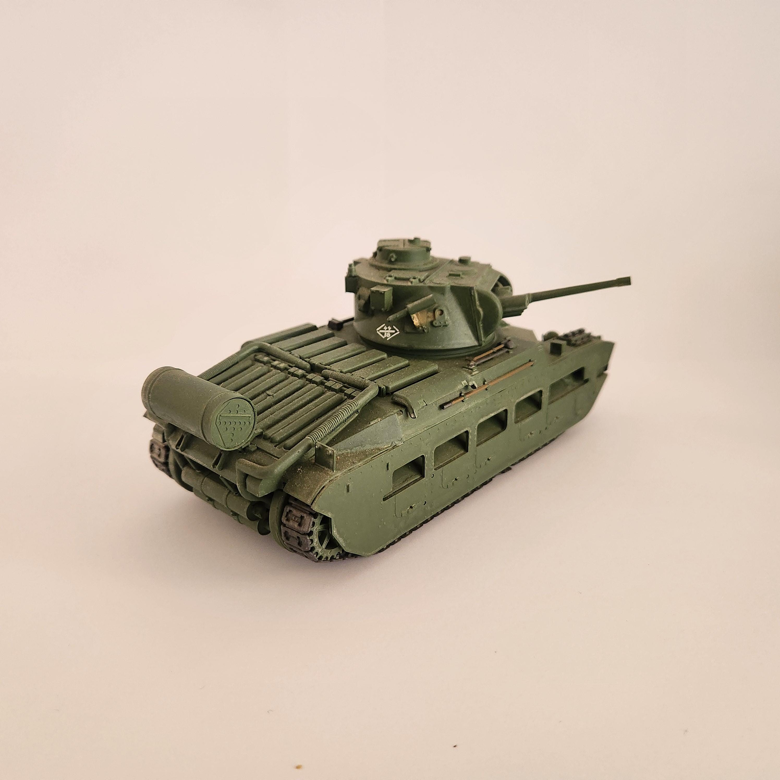 1/35 Scale, British/soviet Tank. Red Army 'matilda 2' Hand Finished ...