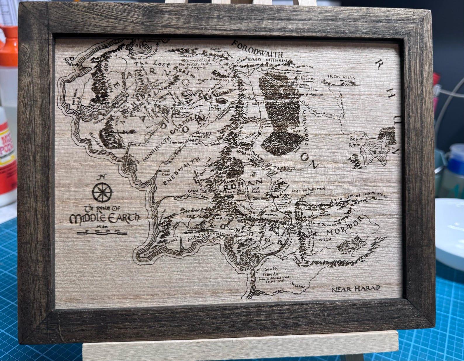 Laser Engraved Wooden Maps - Etsy