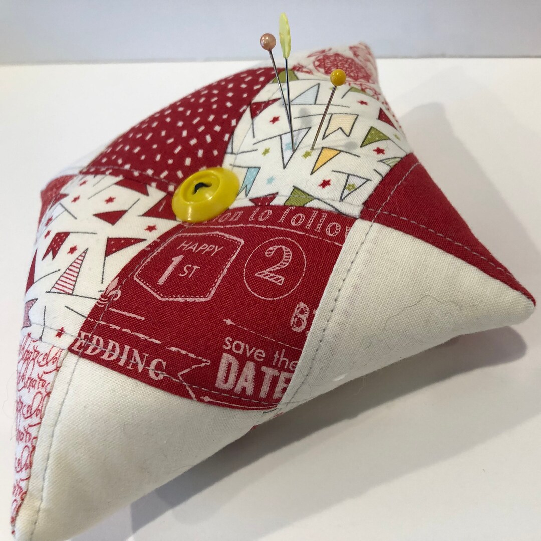 PINCUSHION for SEWING Quilting-gift for Quilter Seamstress-needle Pin ...
