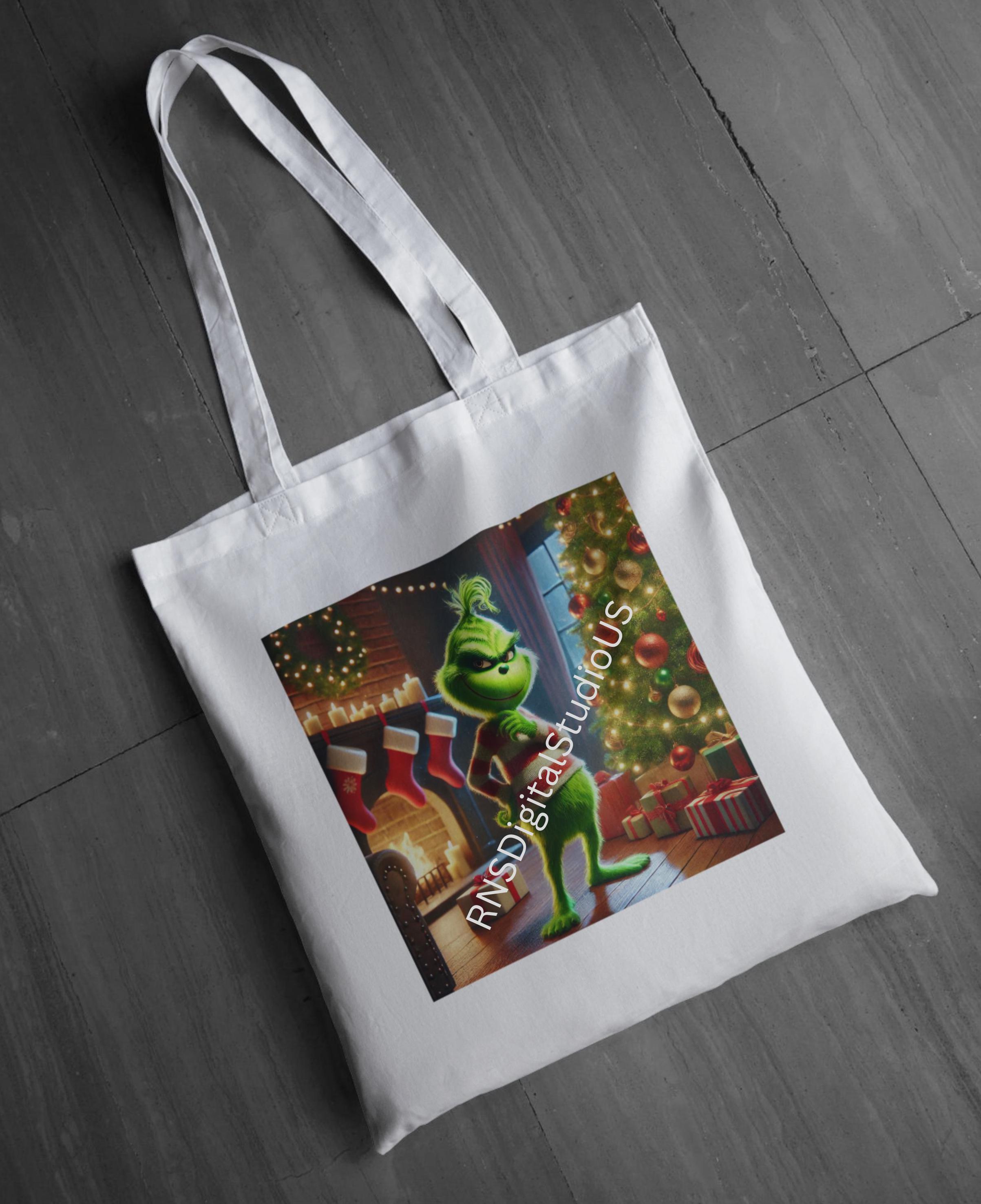 Grinch Fireplace Christmas Tree PNG Scene - Etsy