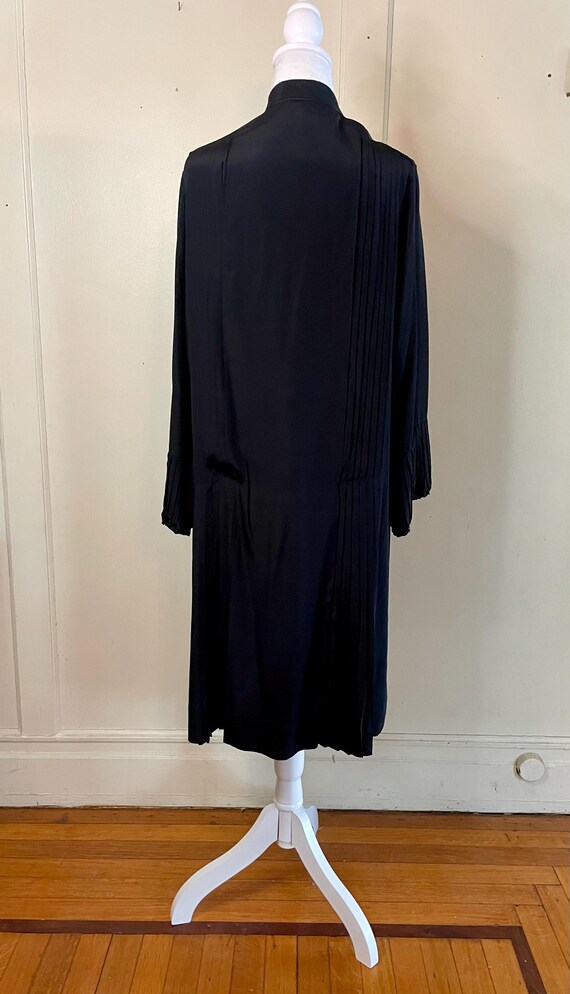 Antique Silk 1920s Duster Coat Made in France Vintage… - Gem