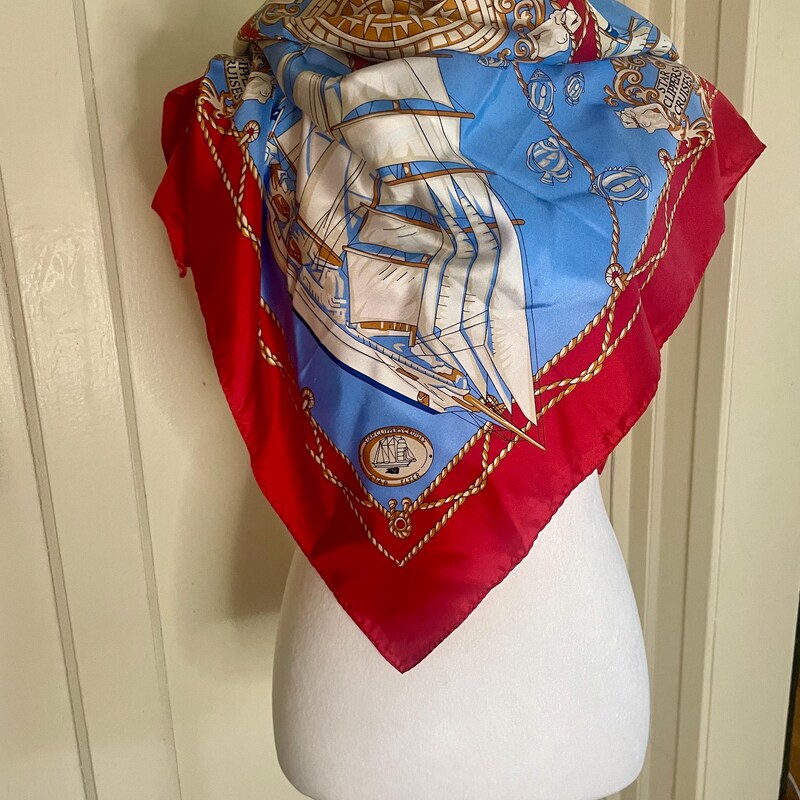 Nautical Scarf - Etsy