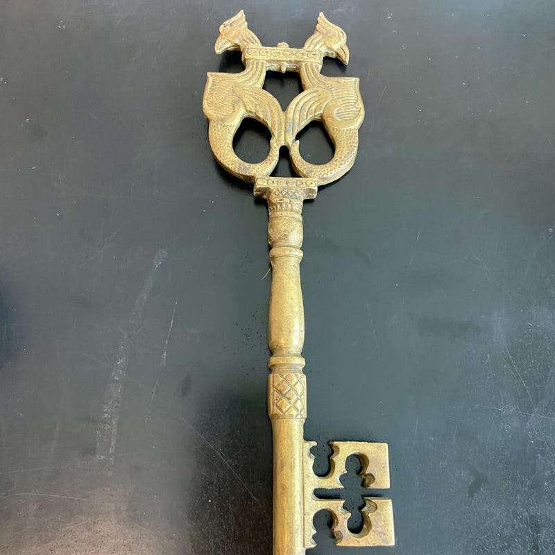 Skeleton Key Art - Etsy