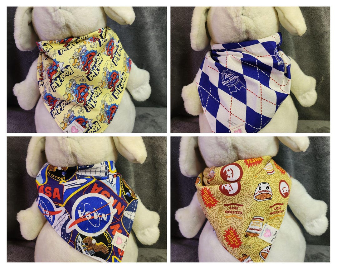 Pet Bandana/ Personalized or Not Logos - Etsy