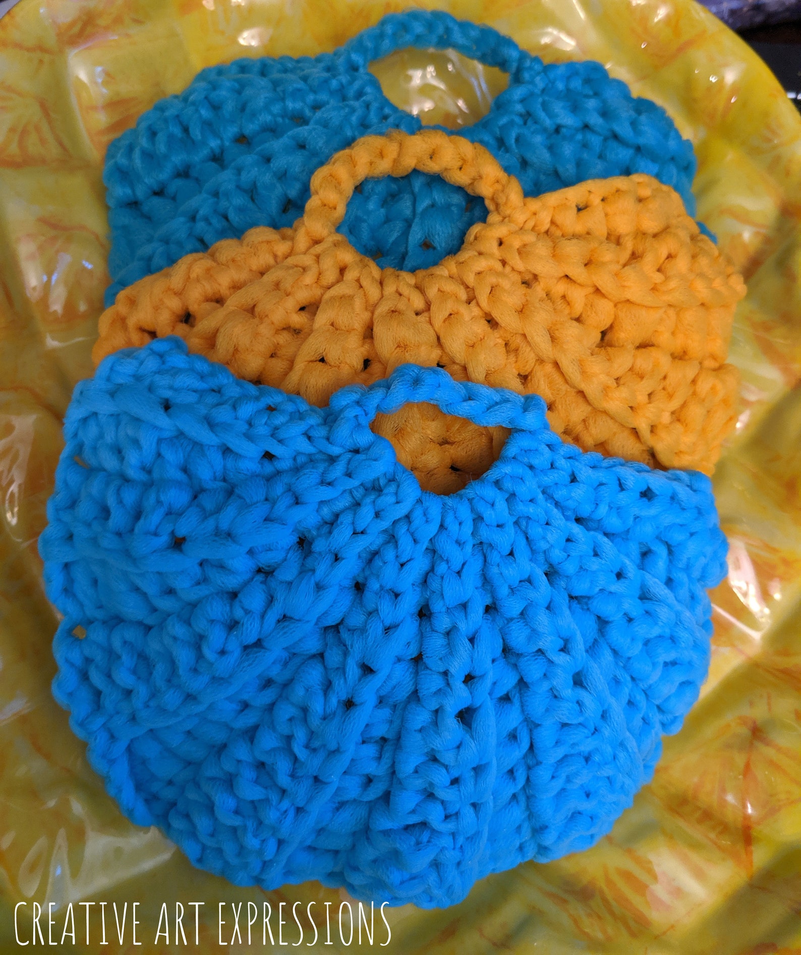 Seashell Scrubby Crochet Pattern, Bath Scrubby, Kitchen Scrubby, Tulle ...