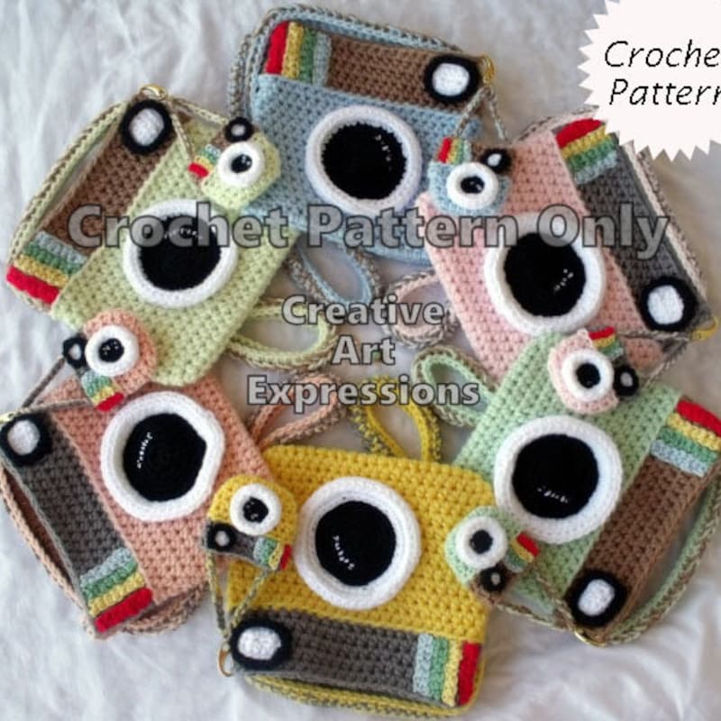 Crochet Camera - Etsy