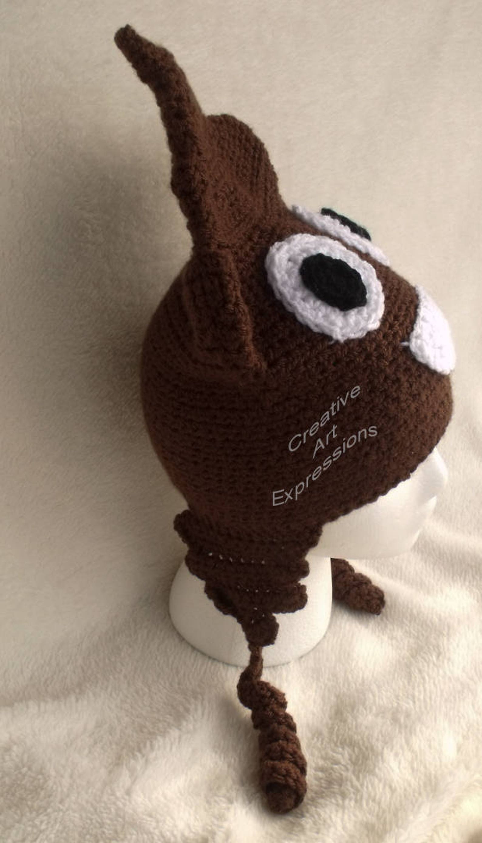 Poop Emoji & Unicorn Poop Emoji Hat Crochet Pattern PDF - Etsy