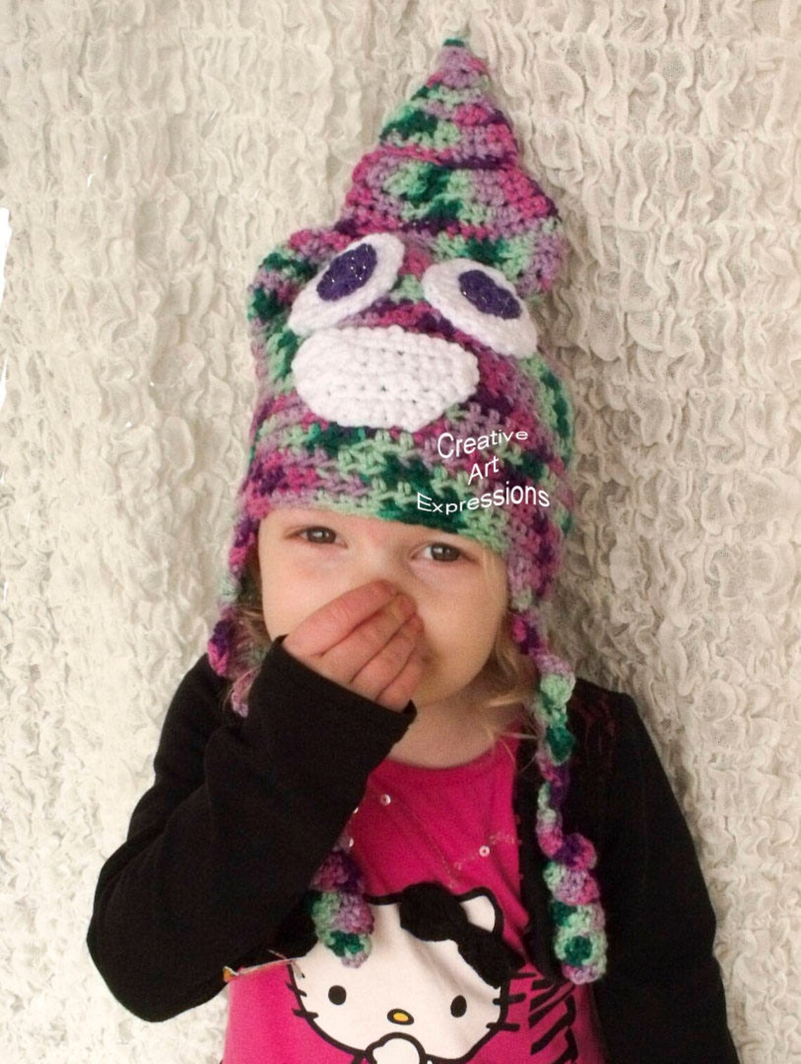 Poop Emoji & Unicorn Poop Emoji Hat Crochet Pattern PDF | Etsy