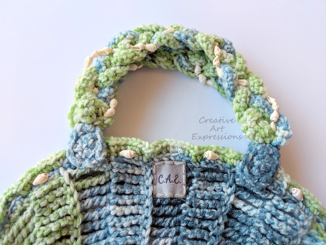 Seashell Purse Crochet Pattern PDF Download Video Tutorials | Etsy