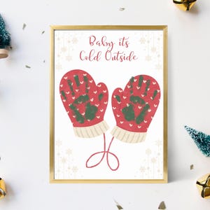 Christmas Handprint Art Bundle Printable, Handprint Craft, Christmas ...