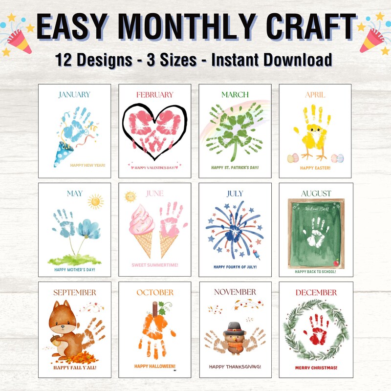 Baby Handprint Kit - Etsy