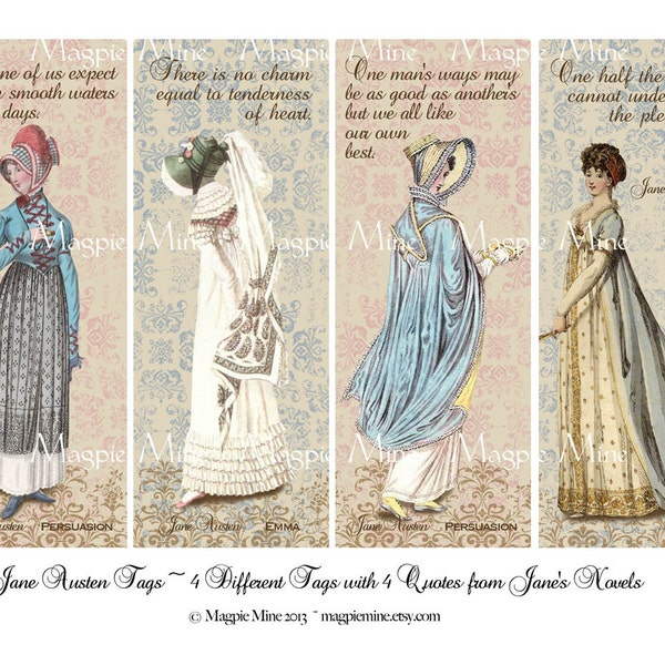 Jane Austen Quote - Etsy