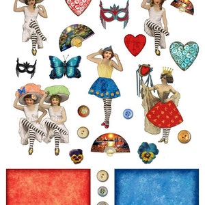 Halloween Numbers Collage Sheet Creepy Grungy One Inch Numbers 1-31 ...