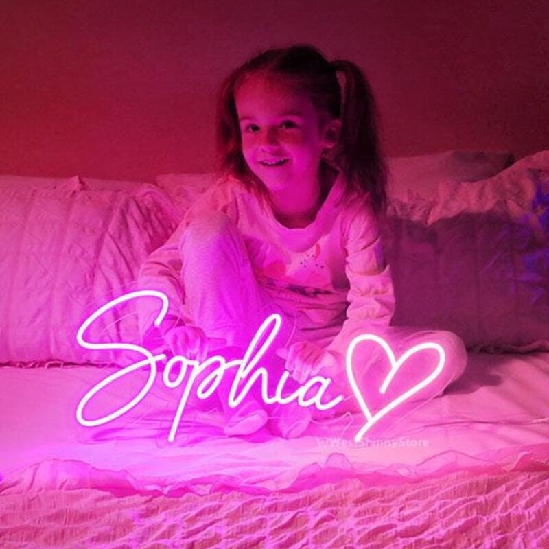 Neon Name Sign - Etsy