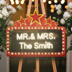 Custom Wedding Reception Sign, Personalized VIP Bottle Service Display ...