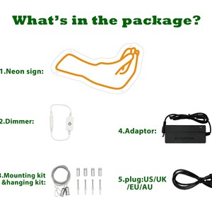 Italian Classic Hand Gesture Neon Sign, Gesto Italiano LED Sign, Iconic ...