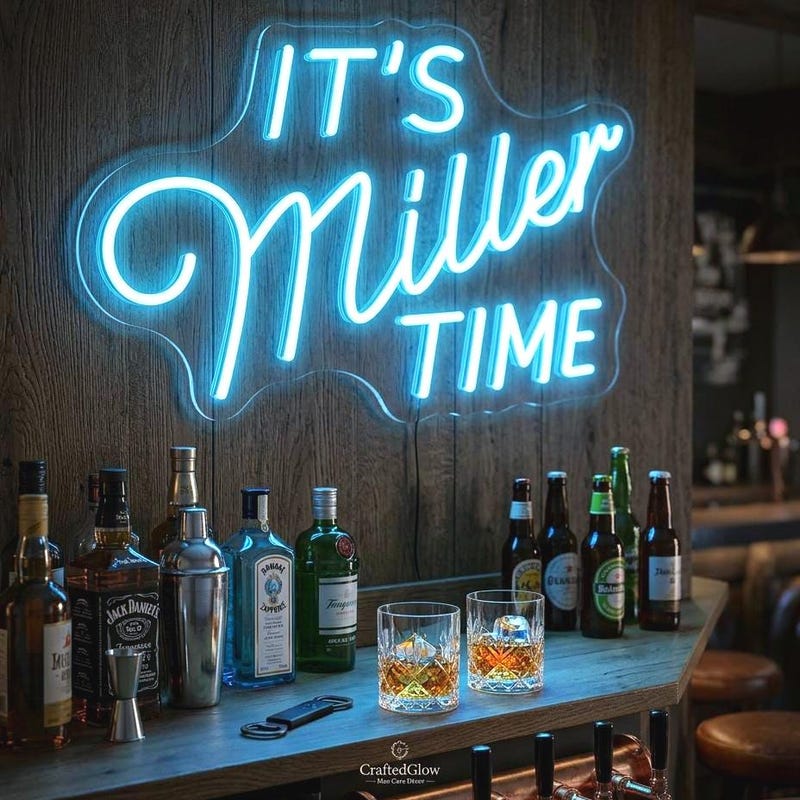 Its Miller Time Sign - Etsy