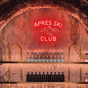 Après-ski Club Neon Sign, Apres Ski, Apres Ski Social Club Decor ...