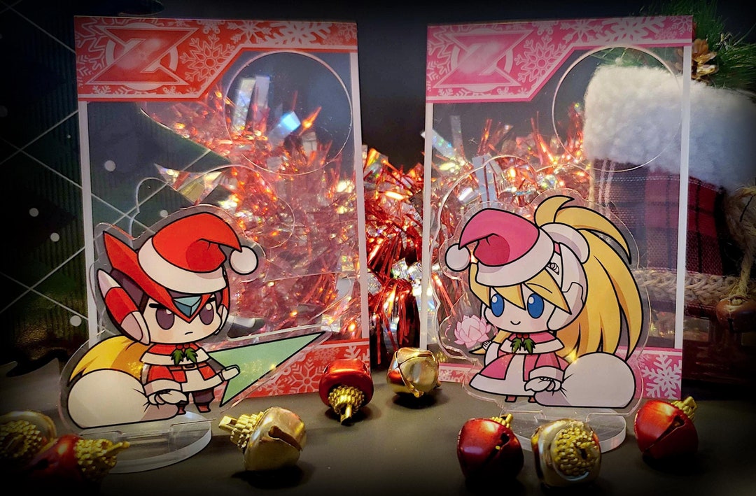 Zero & Ciel Padoru Acrylic Stands From the Megaman Zero Series - Etsy