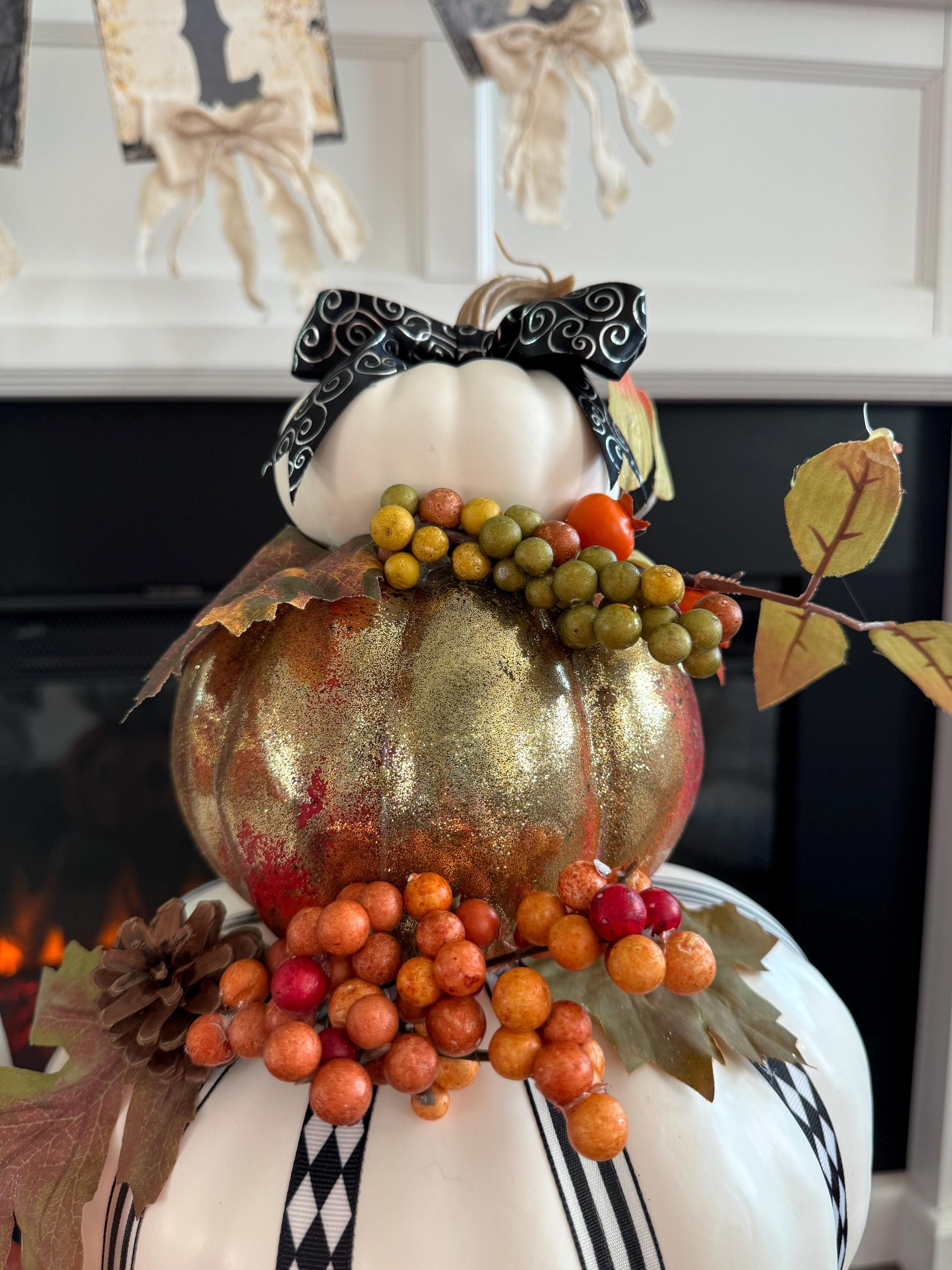 Pumpkin Topiaries, Fall Topiaries, Fall Decor, Pumpkin Decor, Sunflower ...