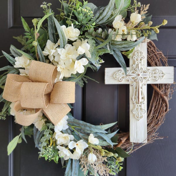 Christian Wreath - Etsy