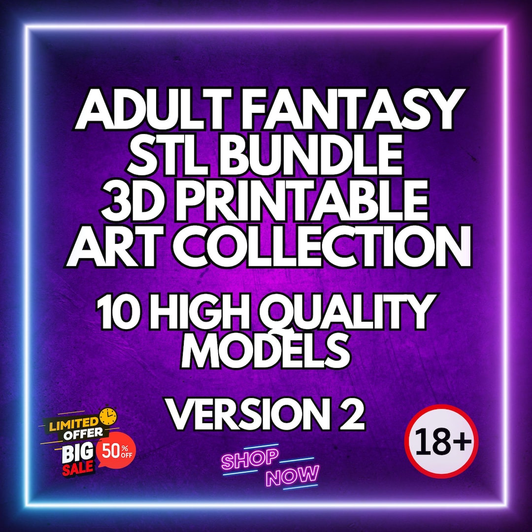 Fantasy Female Figure STL Pack | 3D Printable Statue (digital Download ...
