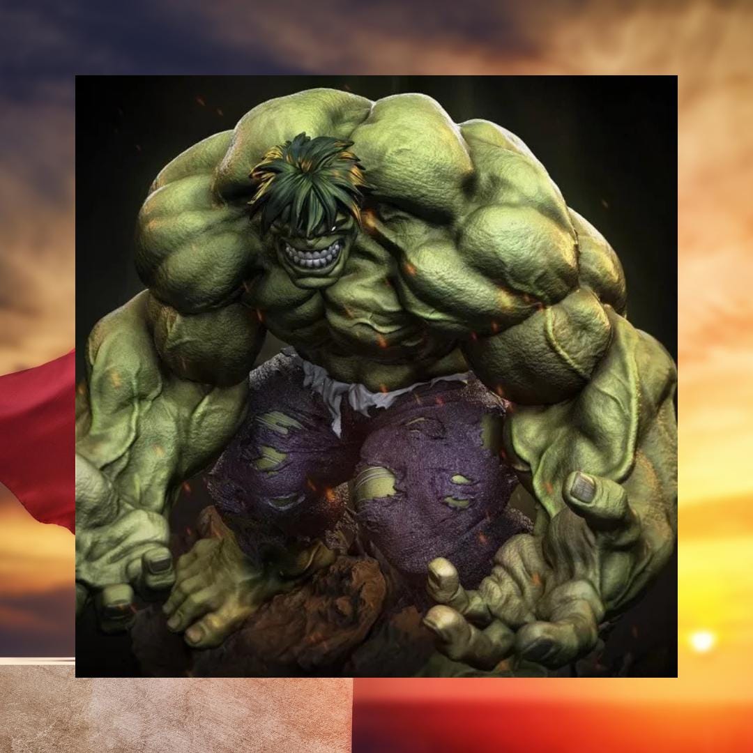 Hulk 3D Print Models | STL Pack (digital Download - Etsy