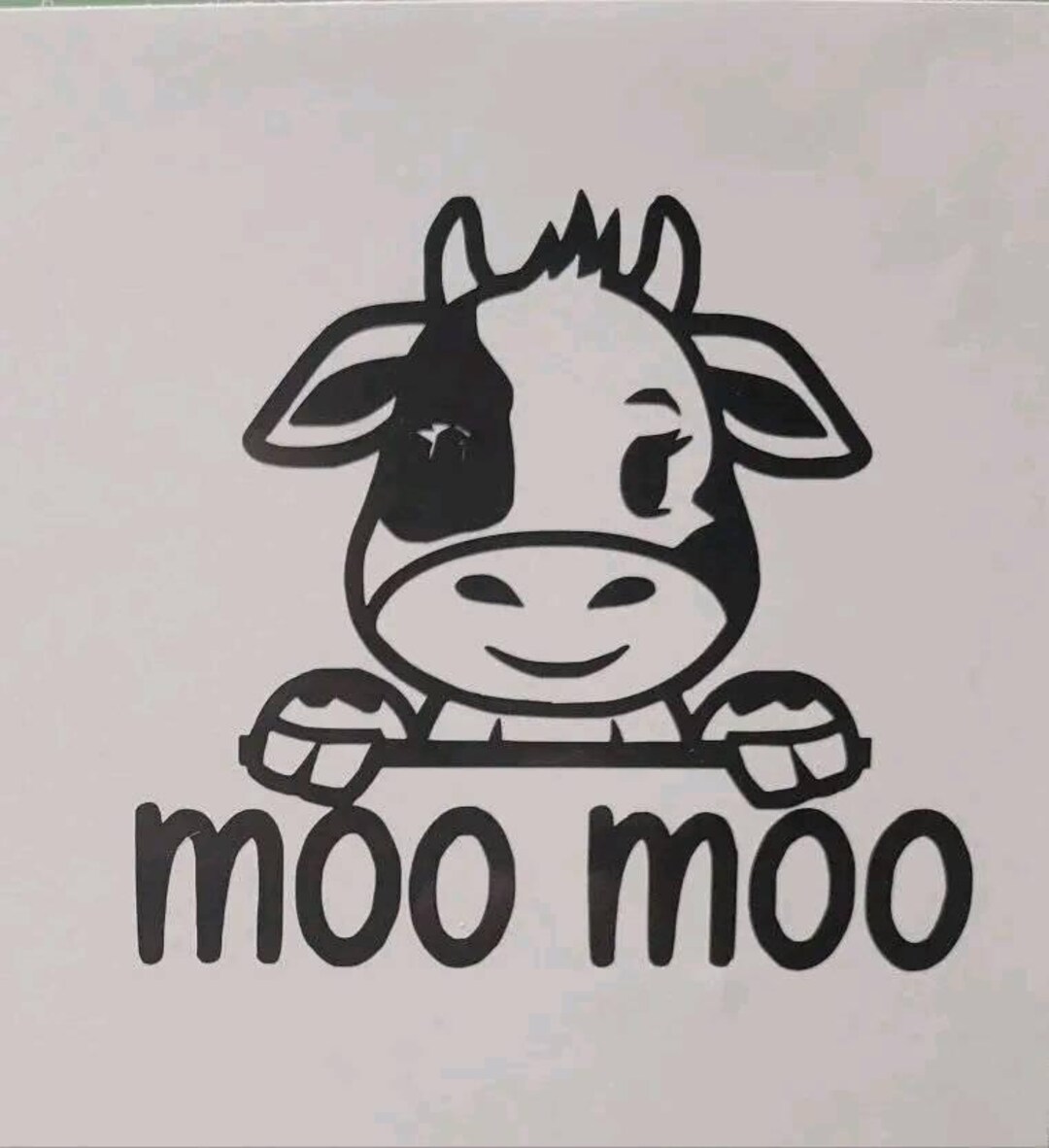 Moo Moo Subaru Decal - Etsy