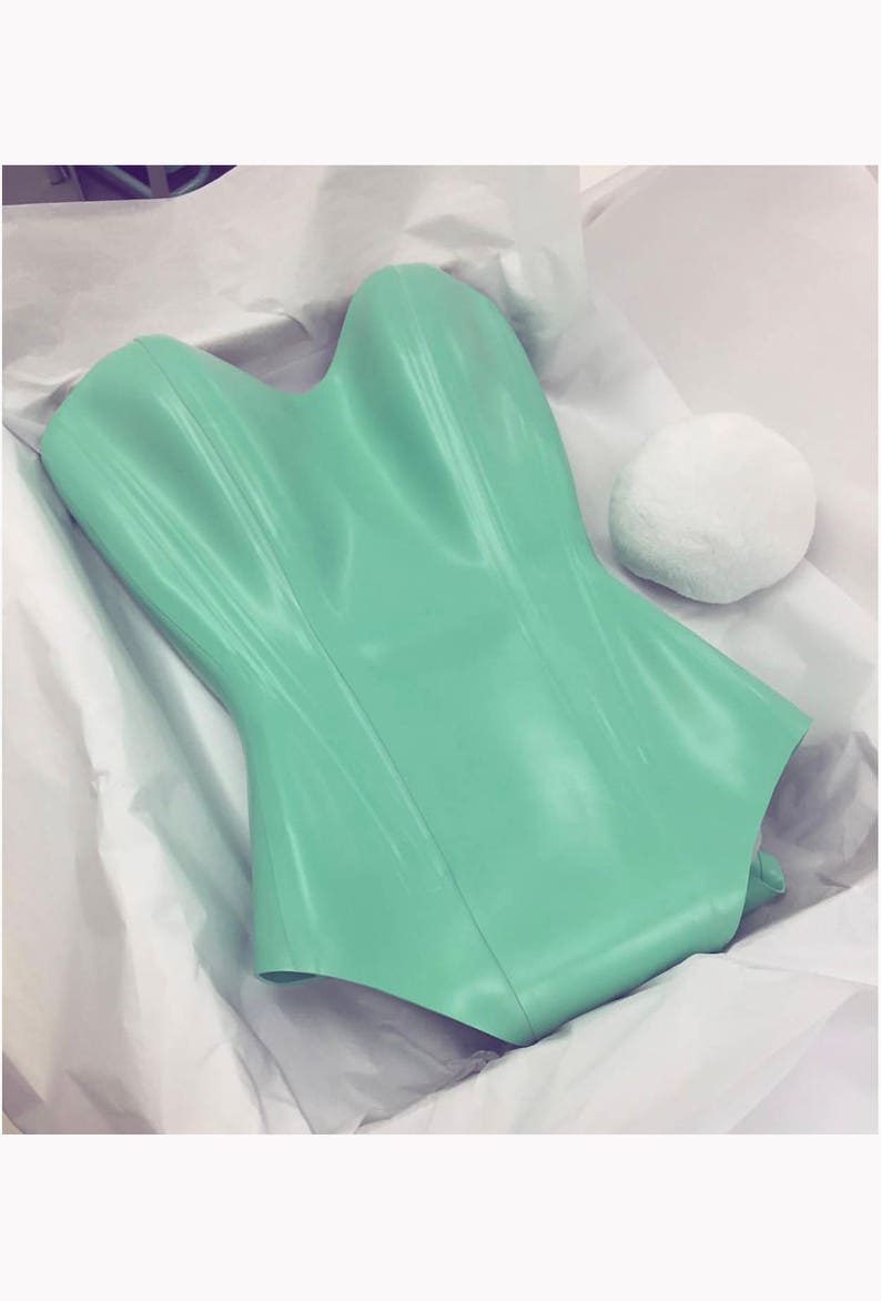 Lady Lucie Latex Bunny Girl Bodysuit Etsy