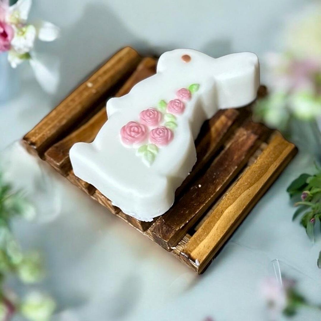 Easter Bunny Handmade Soap Rabbit Soap Cute Bunny Soaps Easter Soap ...