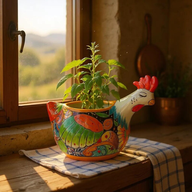 Hen Planter - Etsy