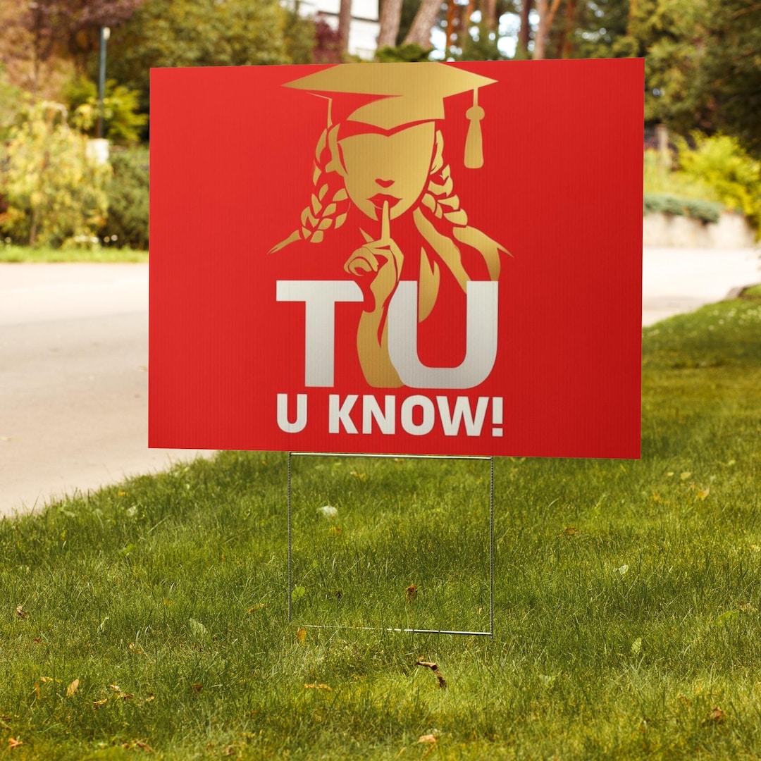 Tuskegee University Graduation Yard Sign - Etsy