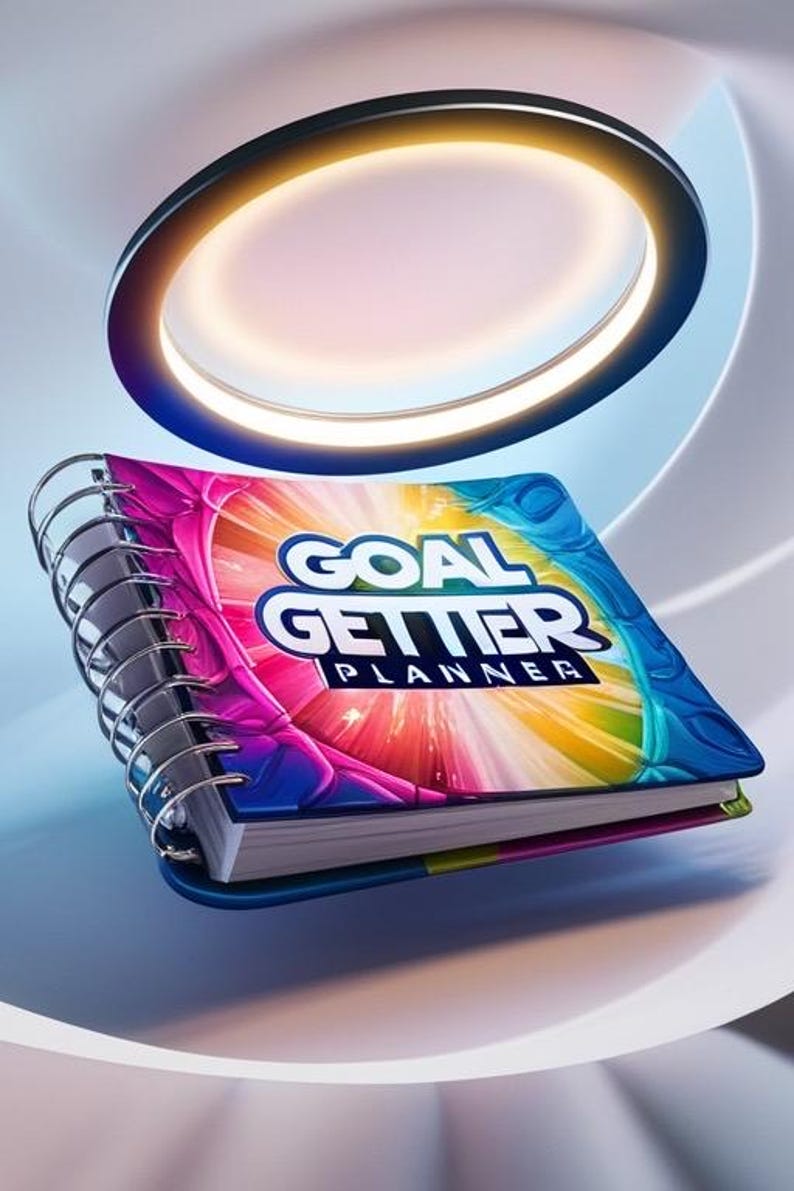 Goal Getter Digital Planner | 2024 Edition | Organize Like a Pro - Etsy