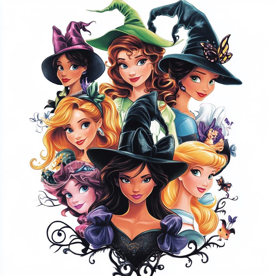 Halloween Princess Png, Retro Halloween Png, Spooky Season Png, Trick ...