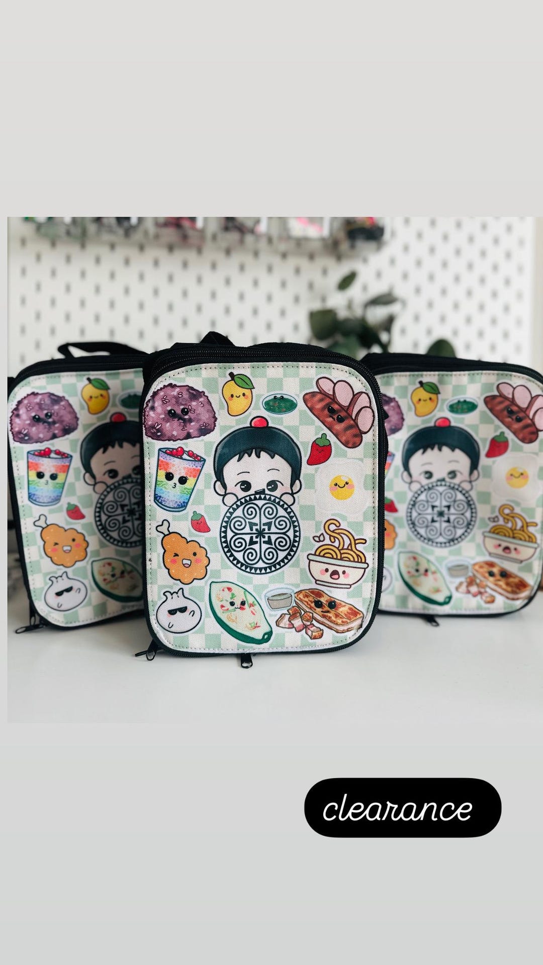 Hmong Kawaii Boy With Hmong Food Favorites Lunch Bag - Etsy