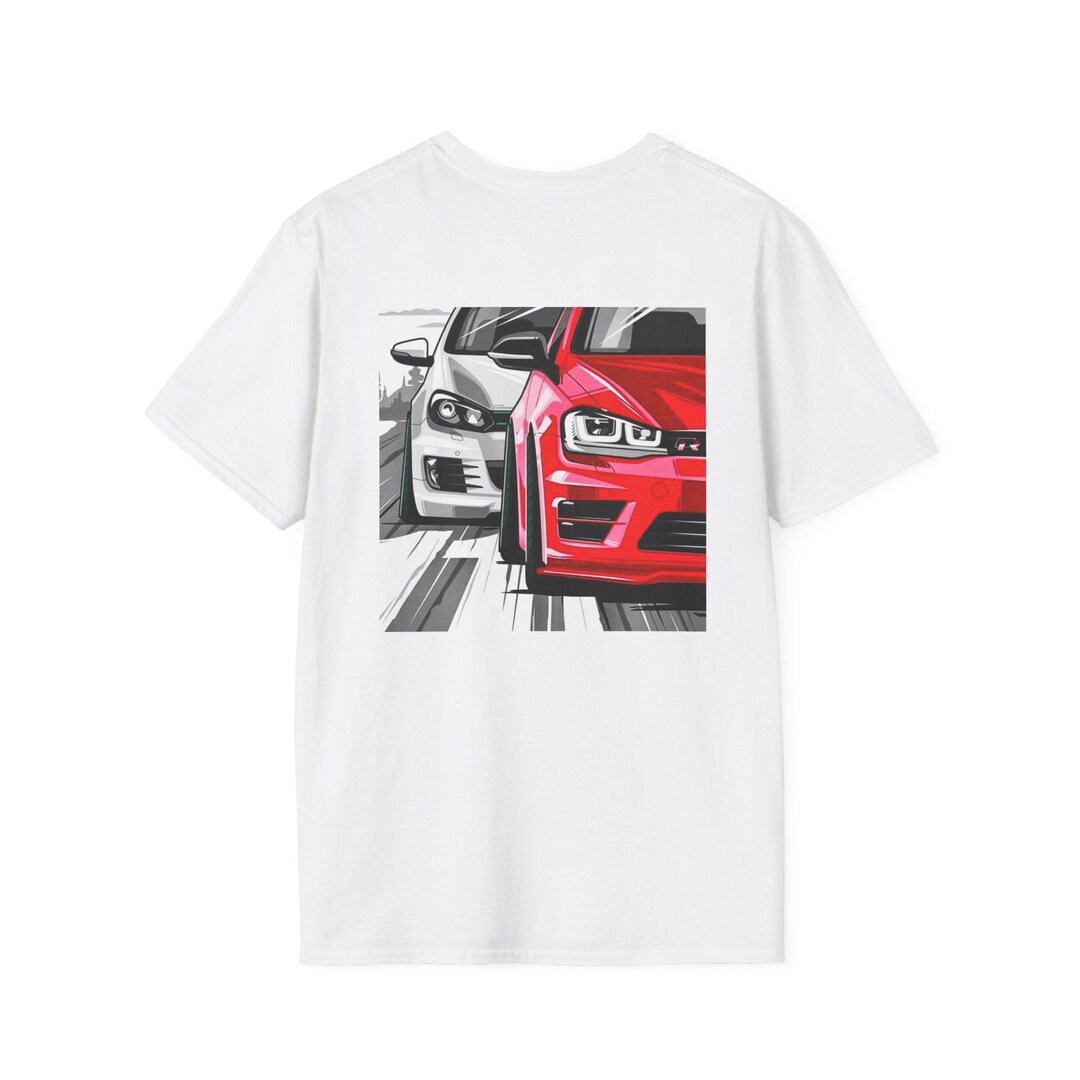 Volkswagen Golf R T-shirt, German Car Enthusiast Tee, Car Guy Apparel ...