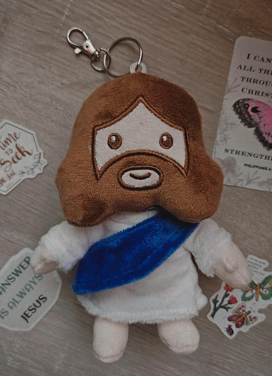 Jesus Plushie Keychain - Etsy