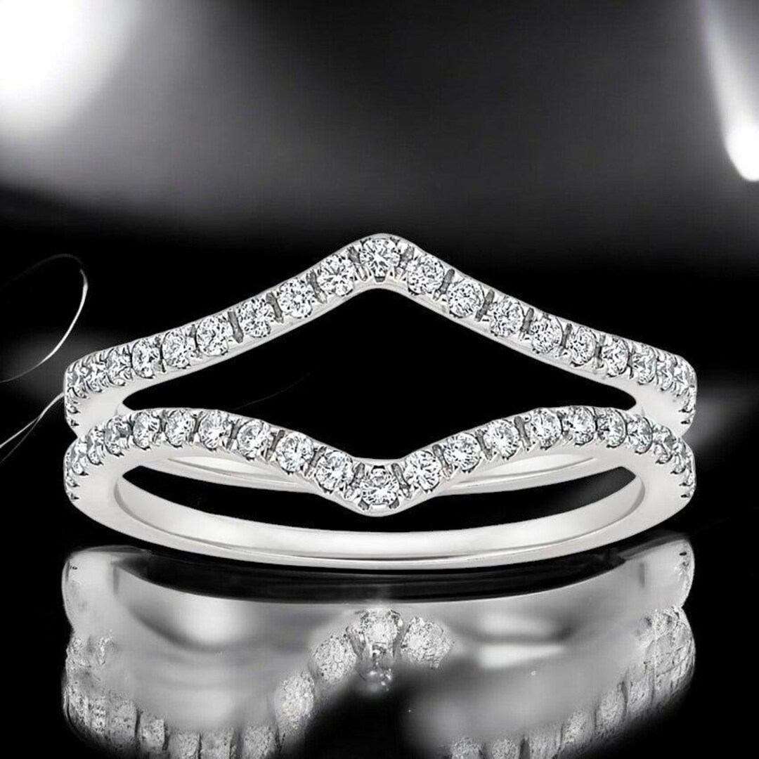 Nested Lab Grown Diamond Ring Stack - Etsy