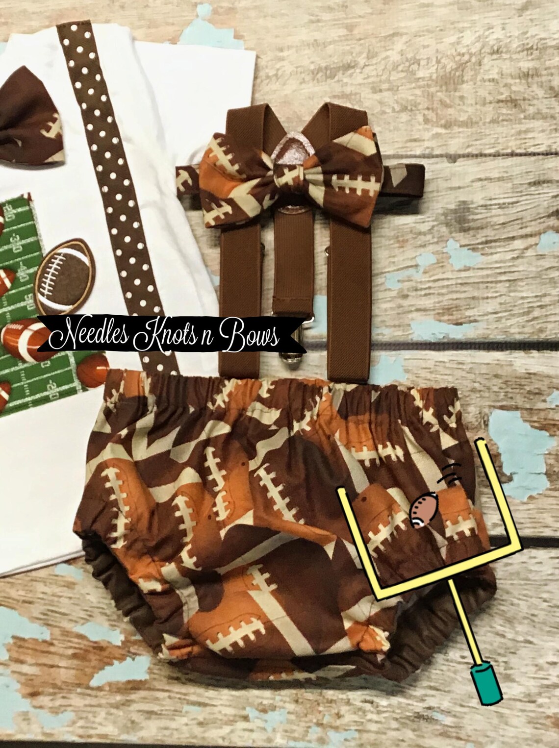 Boys Football Cake Smash Outfit, Football Smash Cake Outfit, Sports ...