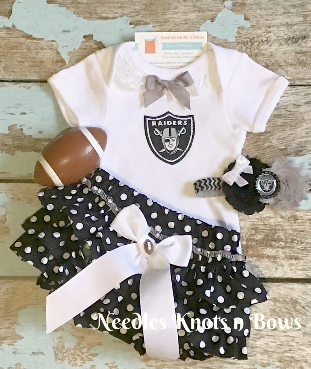 Girls Game Day Football Outfit, Baby Girls, Toddlers, All Teams ...