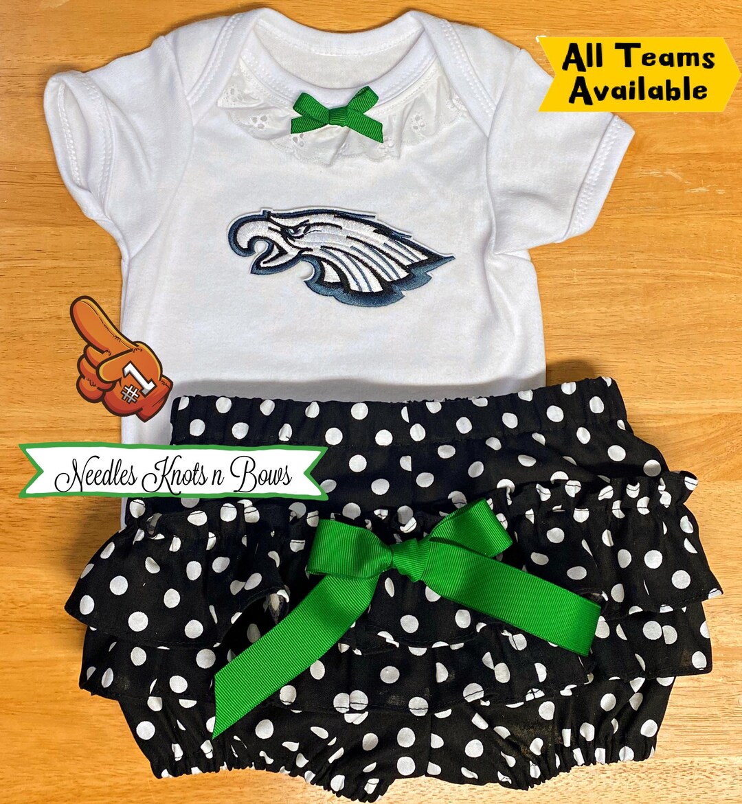 Girls Football Outfit, Baby Girls, Toddlers, Team Colored Game Day ...