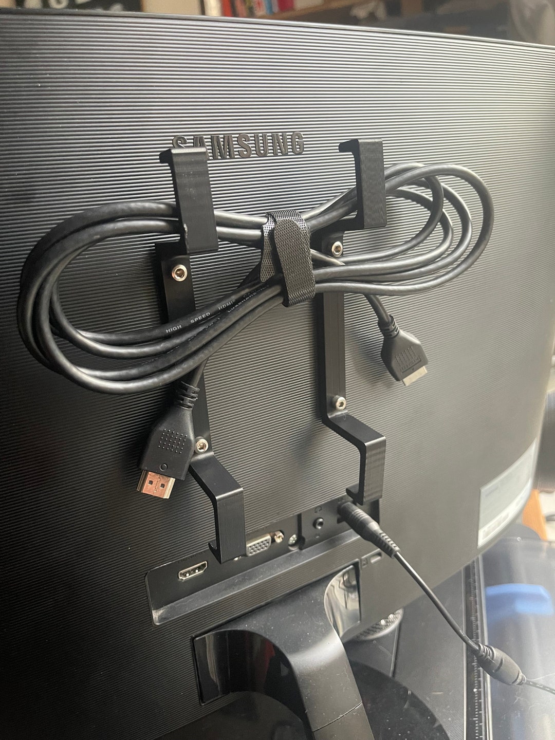 Monitor VESA 75mm Cable Wraps 3D File - Etsy