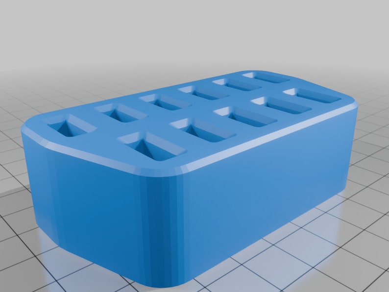 Angled USB Flash Drive Holder 3D File - Etsy