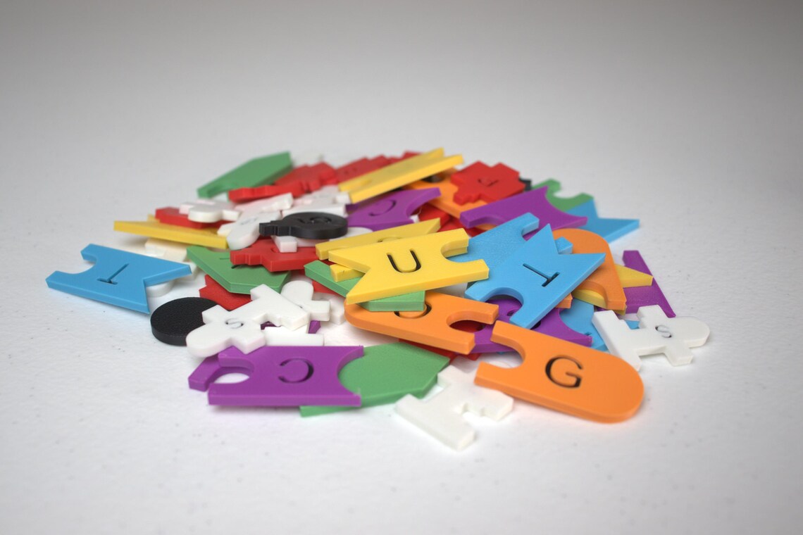 DNA & RNA Model - Flat (3D Printed) - Etsy