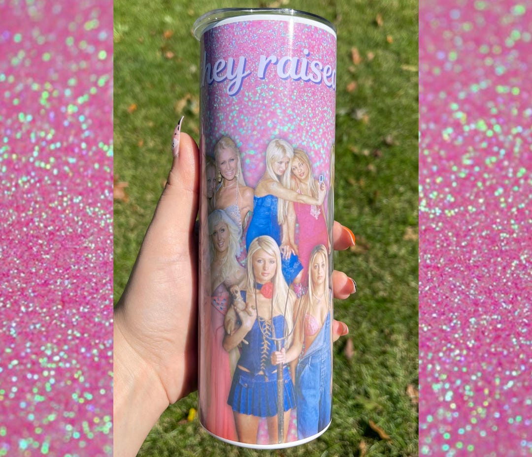 Paris Hilton and Nicole Richie Simple Life 2000s 20oz Skinny Tumbler - Etsy