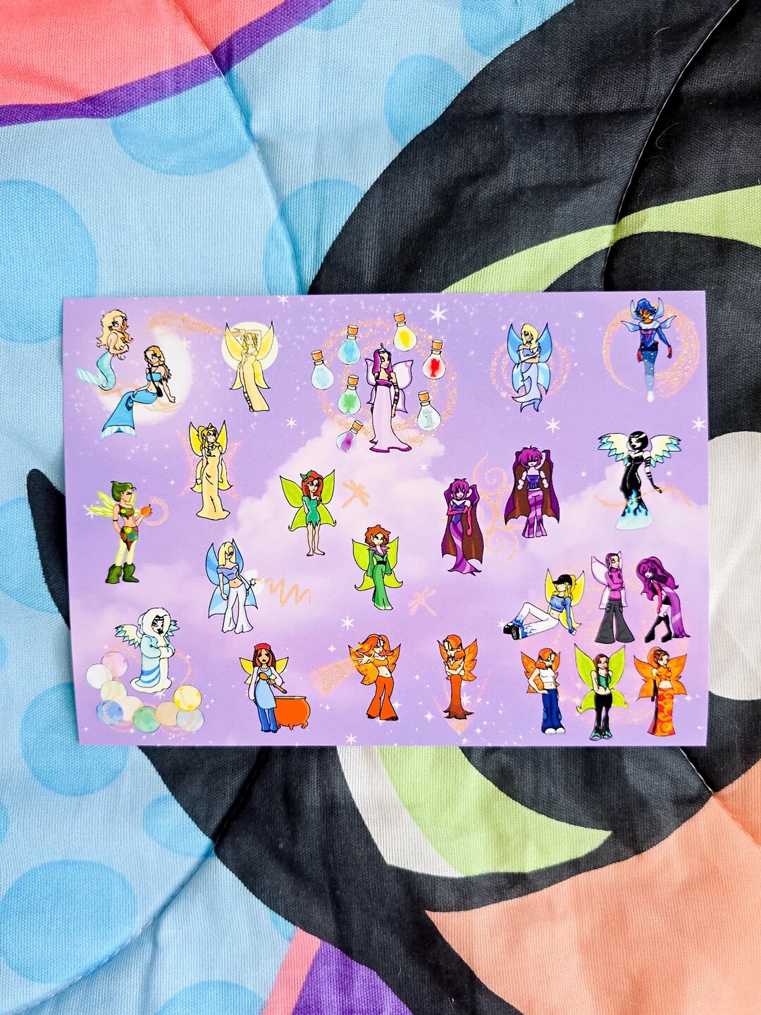 5x7 Print Neopets Faeries 2000s - Etsy